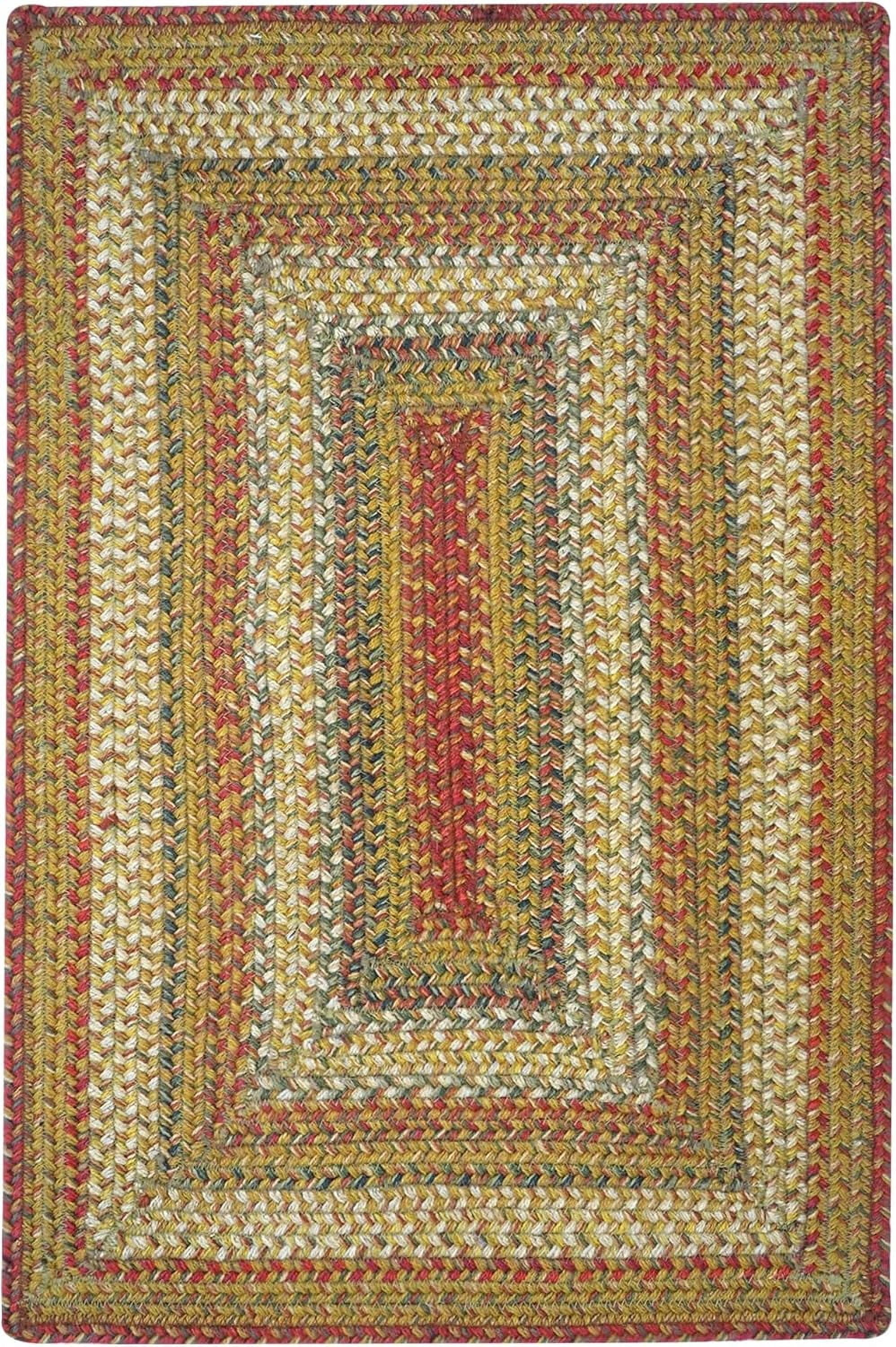 Mustard Small Braided Rug, Ideal as Classic Rope Rug for Entryways and ...