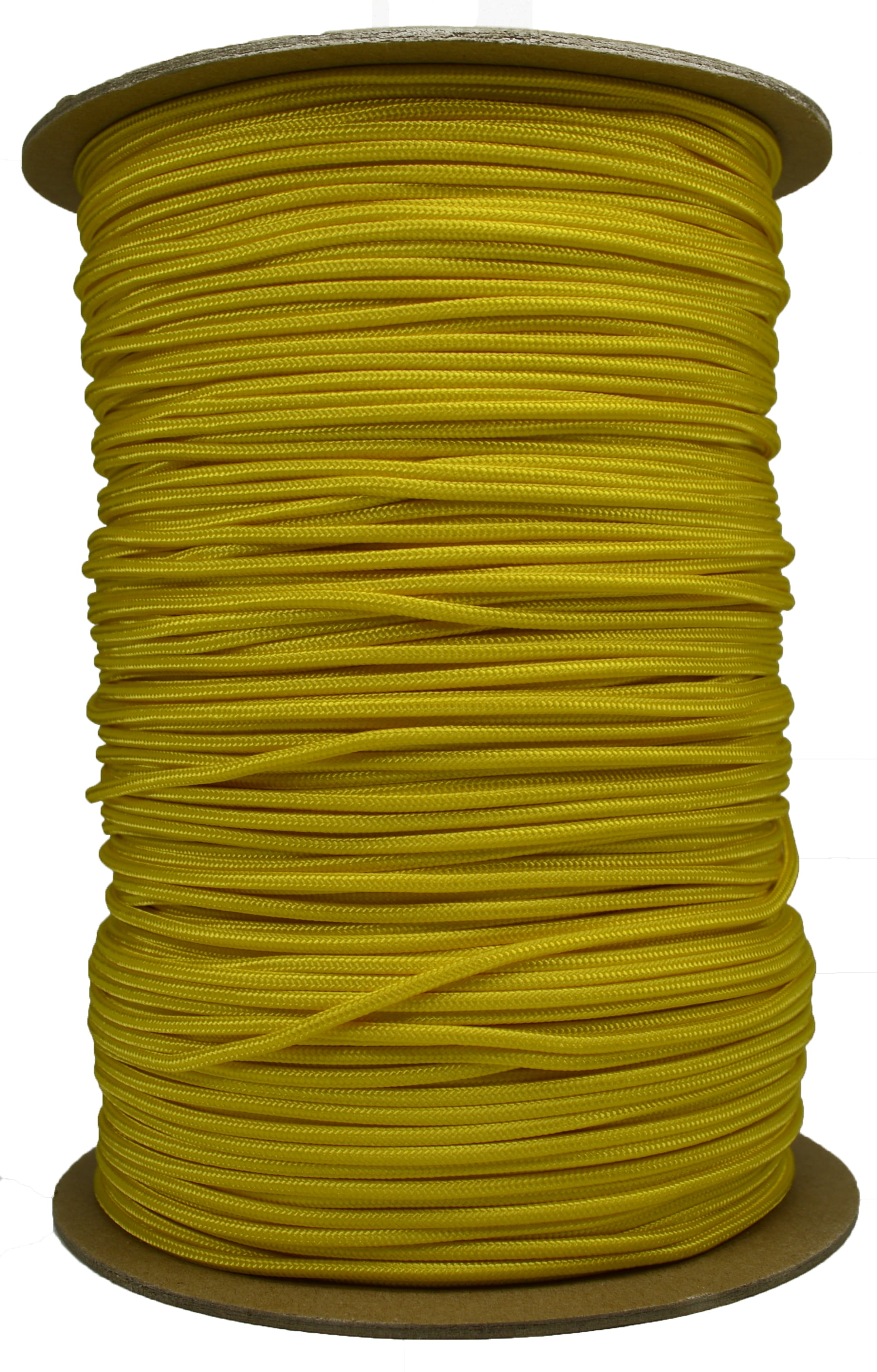 Mustard Yellow 275 Cord 5 Strand Paracord - 1000 Foot Spool - Walmart.com