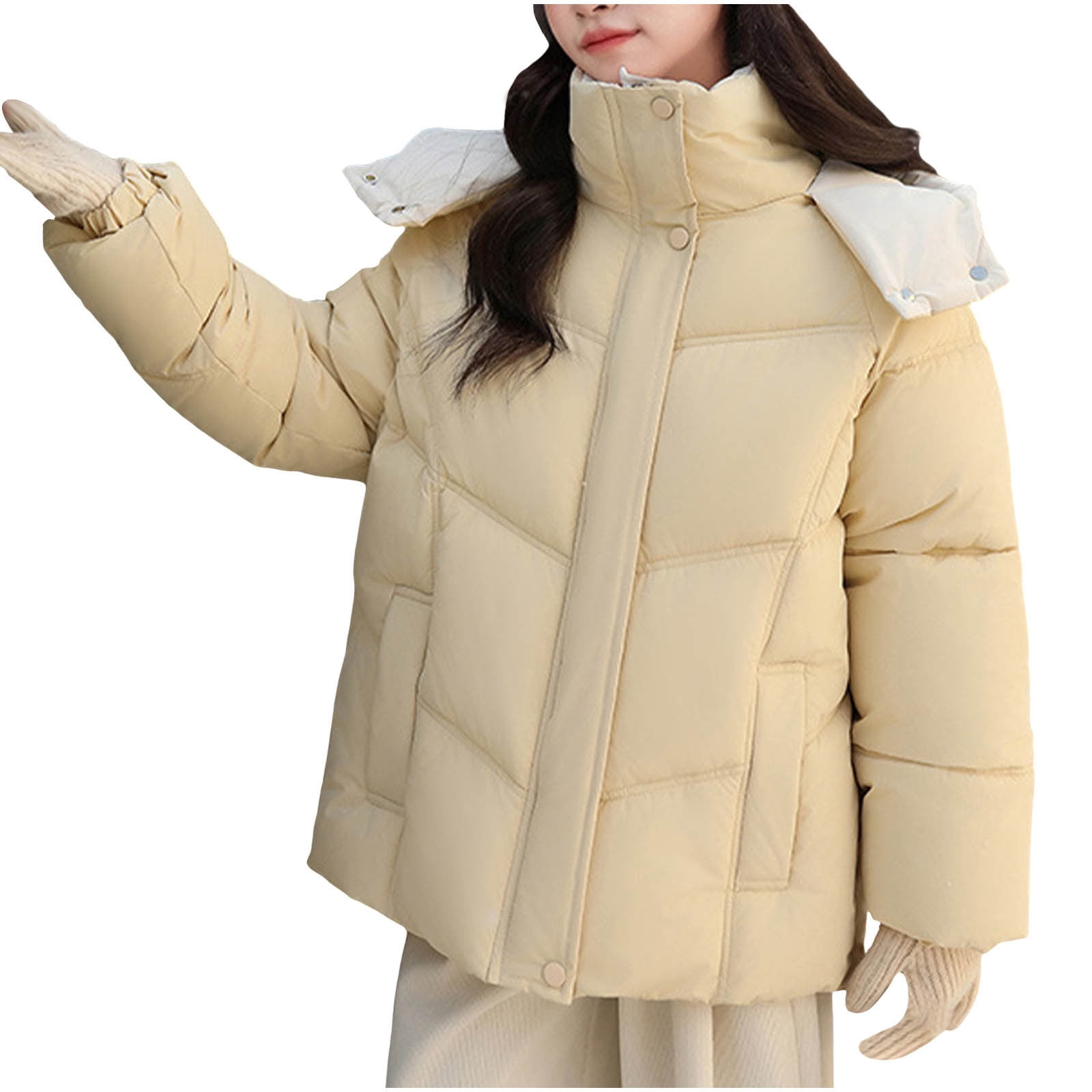 Mustard Yellow Baby Children Boy Girl Padded Jacket Hoods Outfits for ...