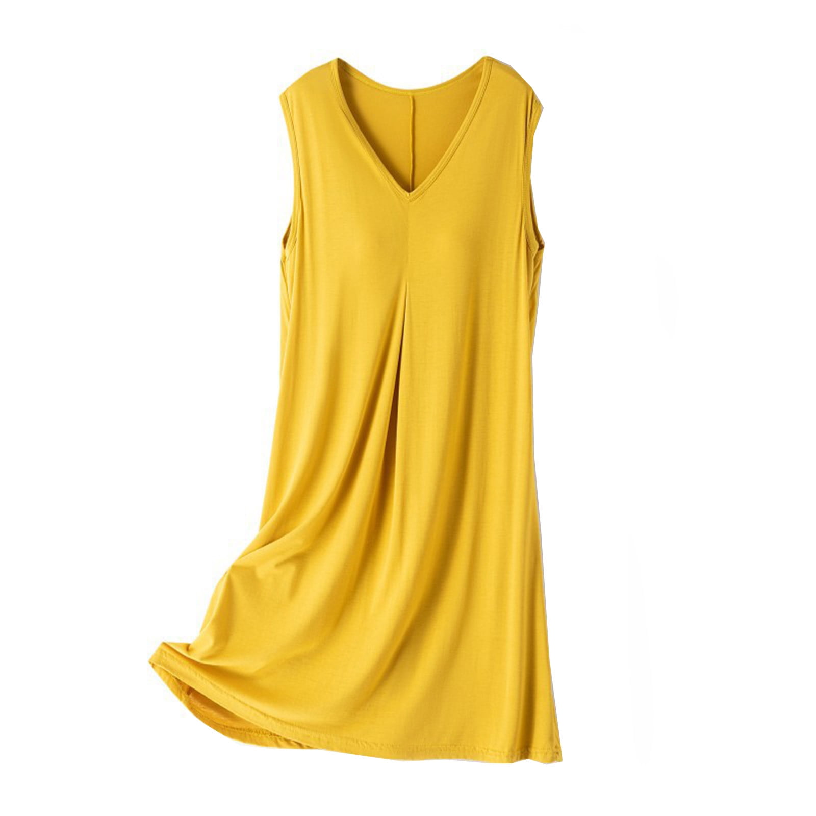 Mustard Yellow Ladies Ruched Paperbag Plain Long Midi Knee High Loose ...