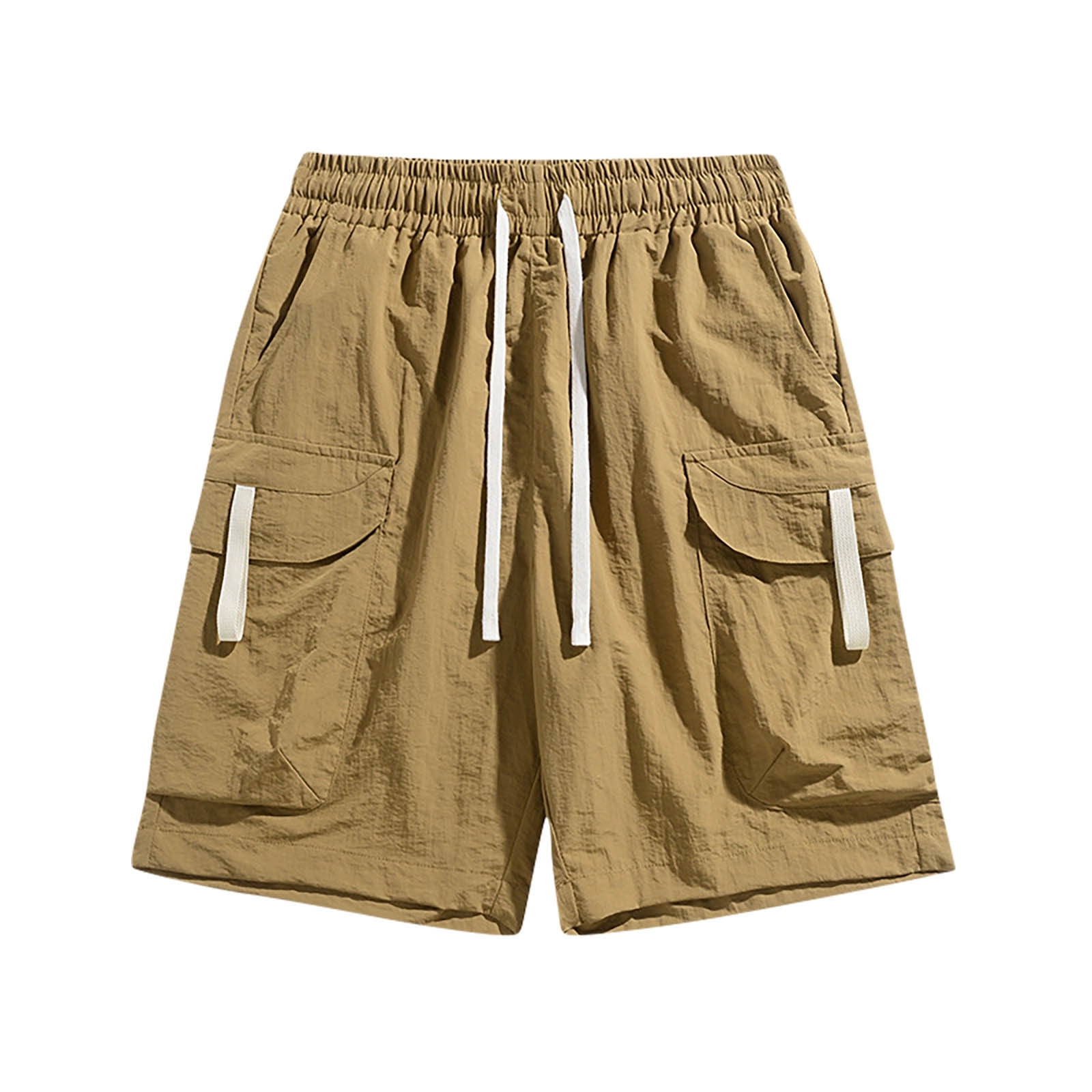 Mustard Yellow Man Pants Loose Fit Pants Shorts Sweat Pants for Mens ...