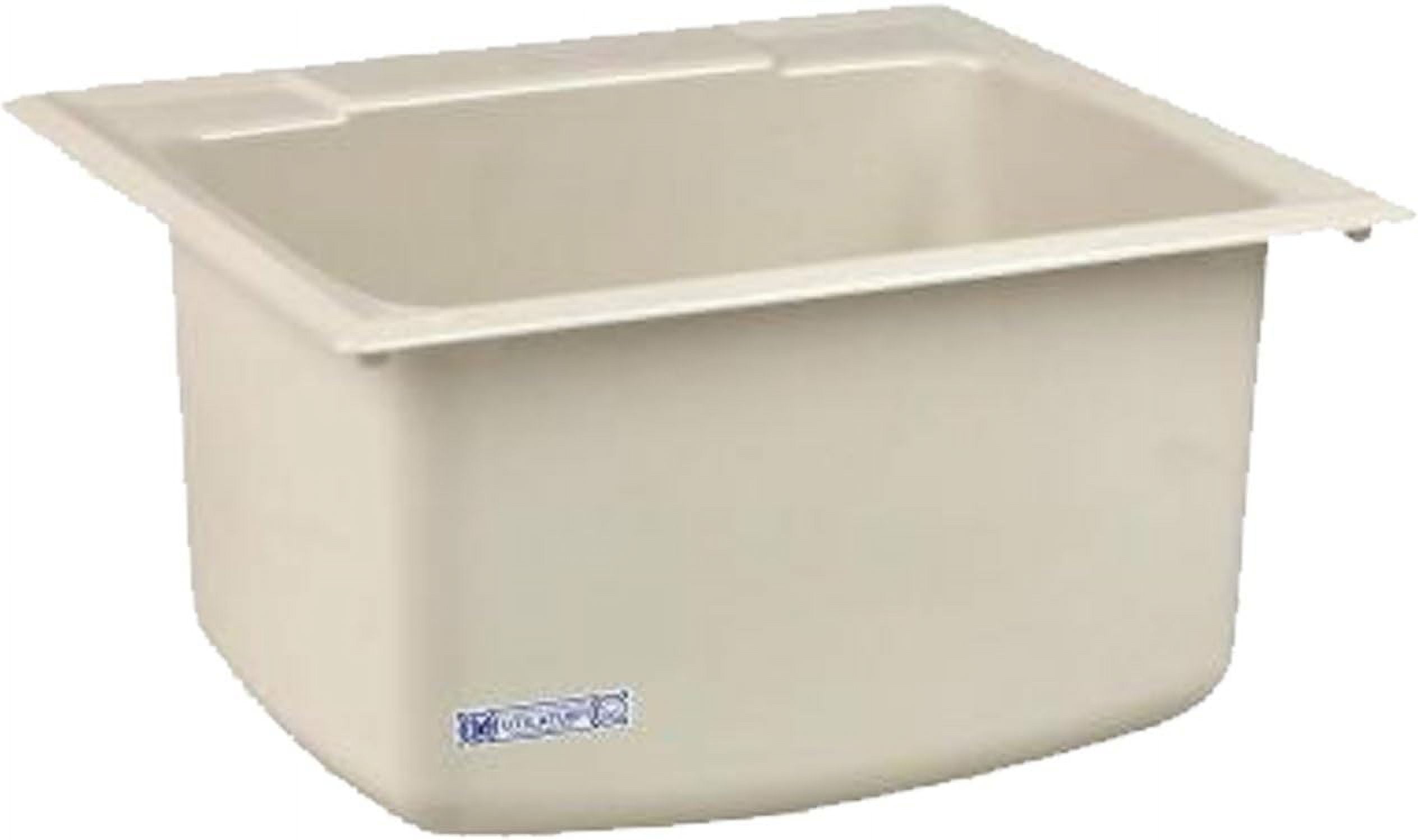 Mustee 10CBT Utility Sink, 22-Inch x 25-Inch, Biscuit - Walmart.com
