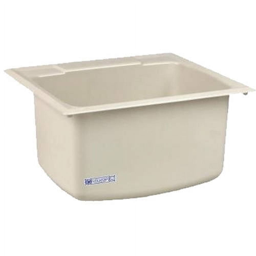 Mustee 10CBT Utility Sink, 22-Inch x 25-Inch, Biscuit - Walmart.com