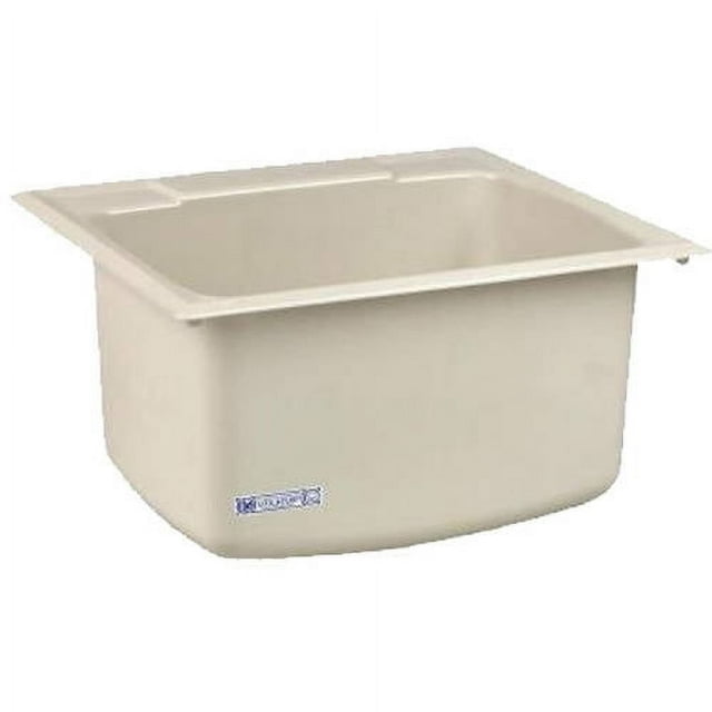 Mustee 10CBT Utility Sink, 22-Inch x 25-Inch, Biscuit - Walmart.com
