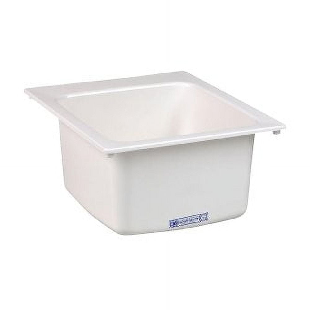 Mustee 11 20x17x10 UTIL Sink, White - Walmart.com