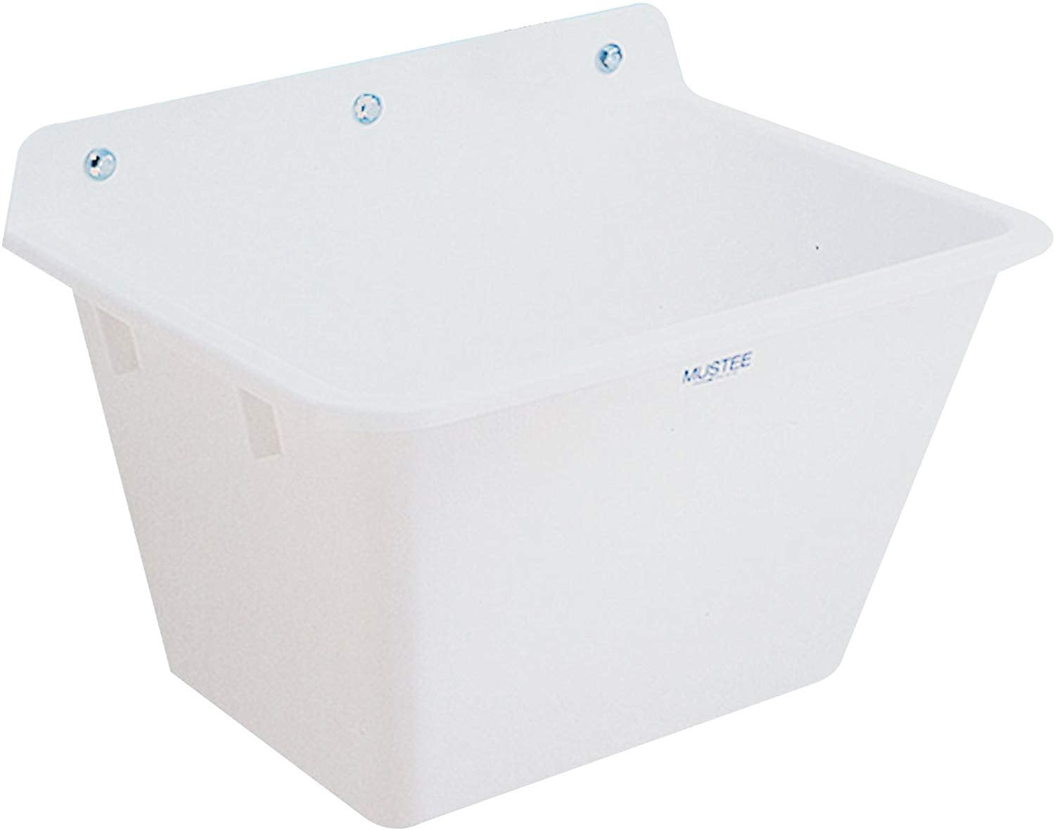 Mustee 16 Utilatub Service Sink Wall, White - Walmart.com