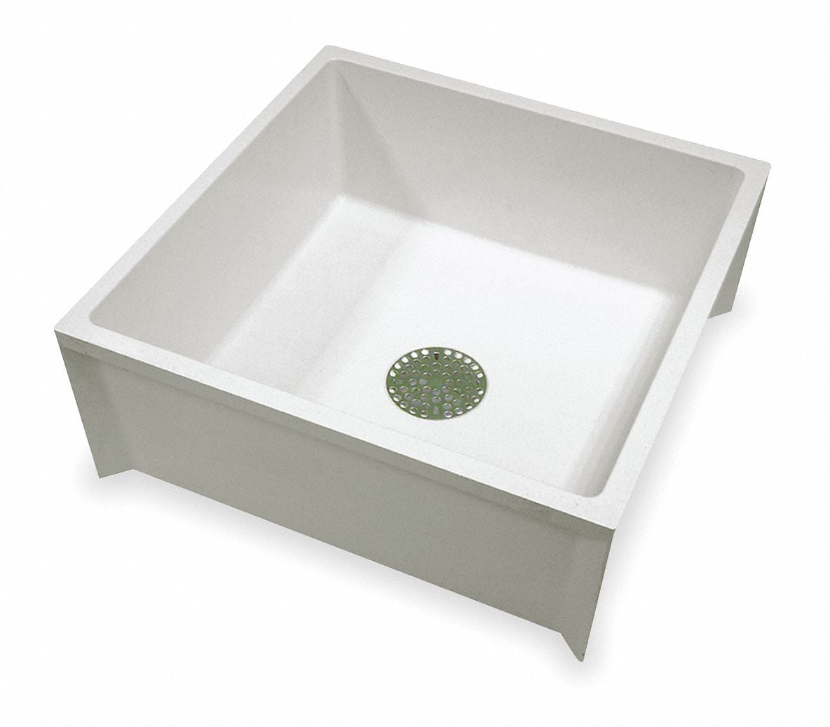 Mustee 63M SMC Fiberglass 24 x 24 Inch Square Mop Sink - Walmart.com