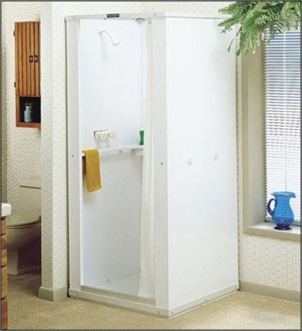 Mustee Durastall Shower Stall 2 " Clear - Walmart.com