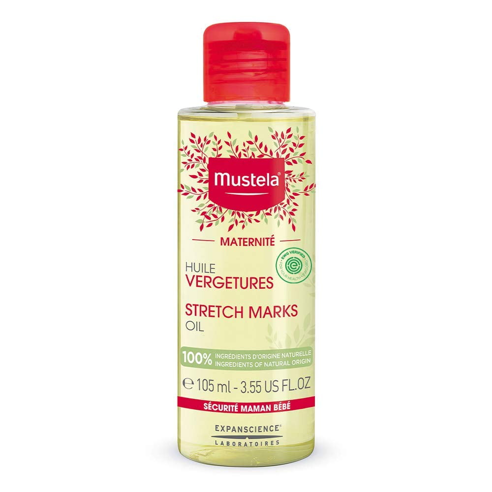 Mustela Maternity Stretch Marks DMF15 Oil - Natural Pregnancy Skincare ...