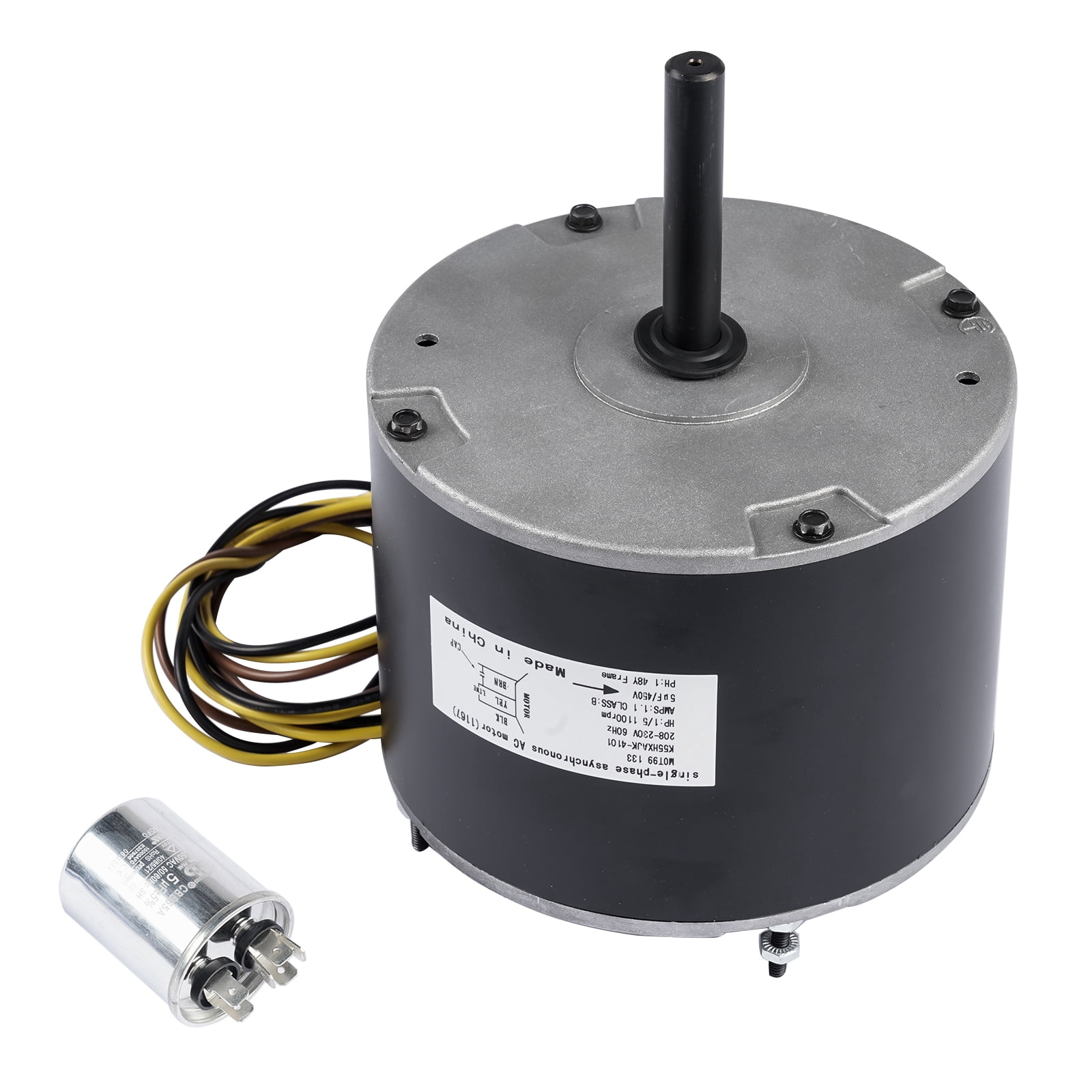 Mustrod 5KCP39EGUA11BS 1/5 HP Condenser Fan Motors 208/230V 1100RPM ...