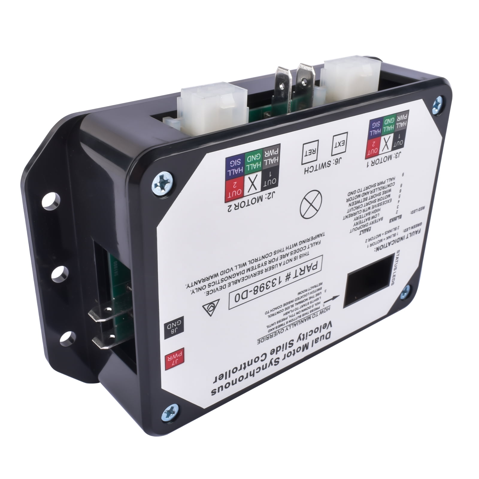 Mustrod Dual Synchronous Velocity Slide Controller for V-Sync II, Lippert in-Wall Slide-Out on ...