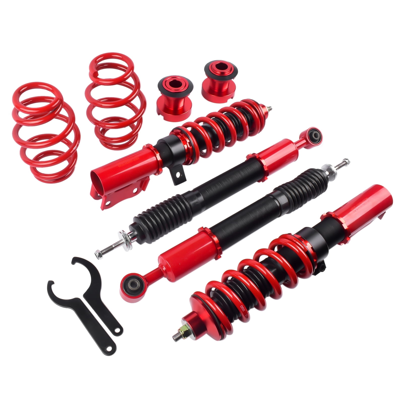 Mustrod For Honda Fit GD3 2006-2008 Front Rear Full Coilover Suspension ...