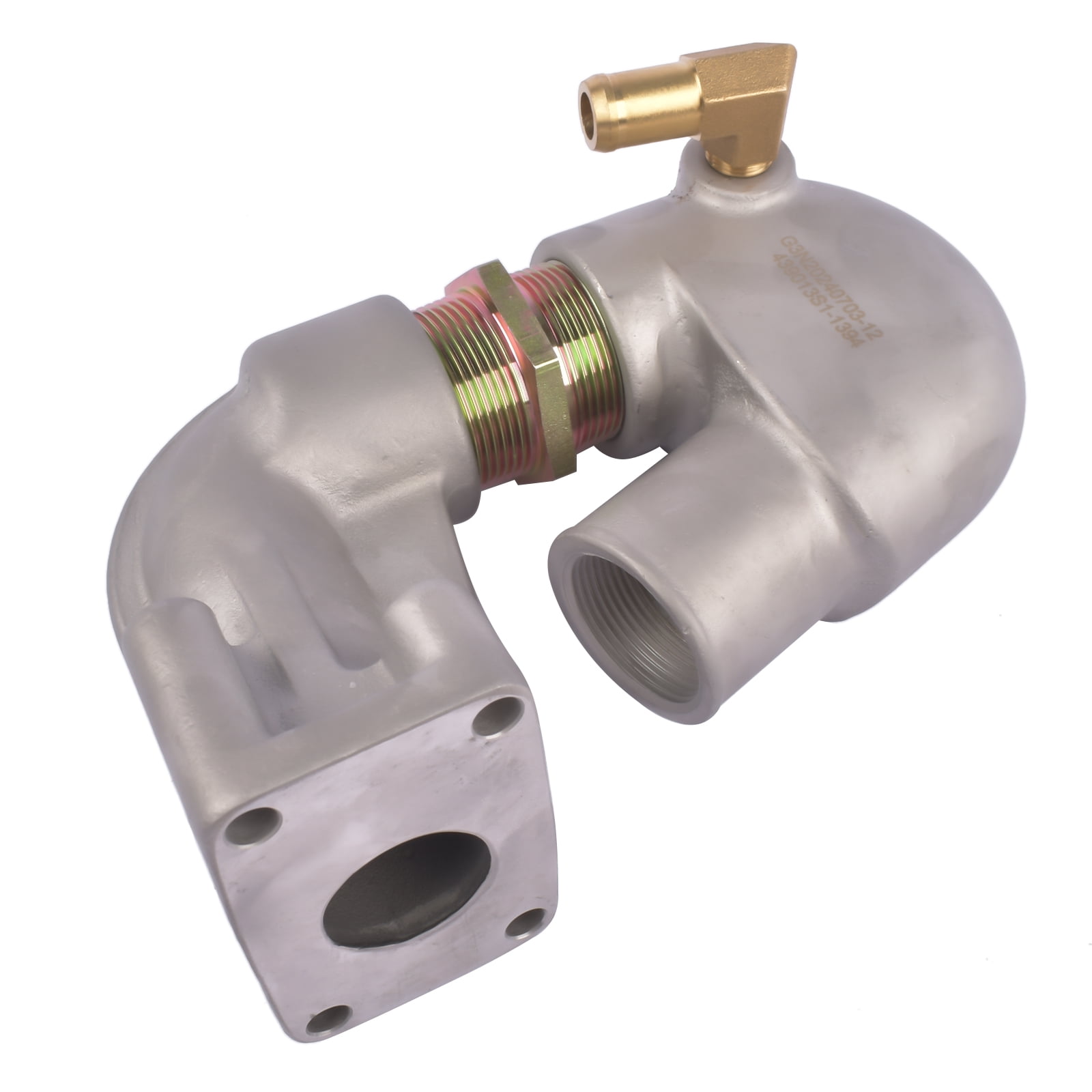 Mustrod For Yanmar 1GM 2GM Diesel Exhaust Elbow Stainless Steel 128370 ...