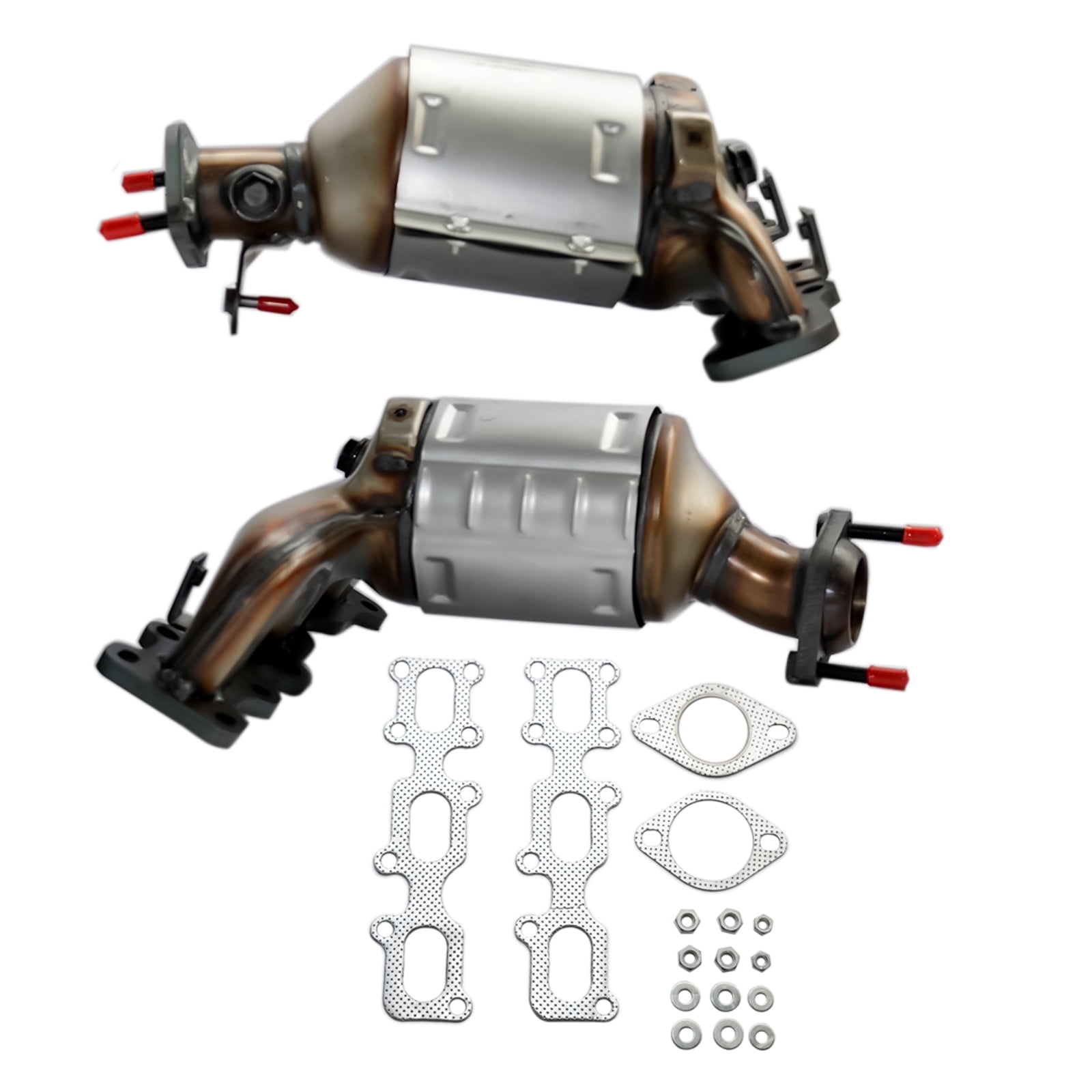 Mustrod Pair Front L+R Catalytic Converter for Ford Explorer Flex ...