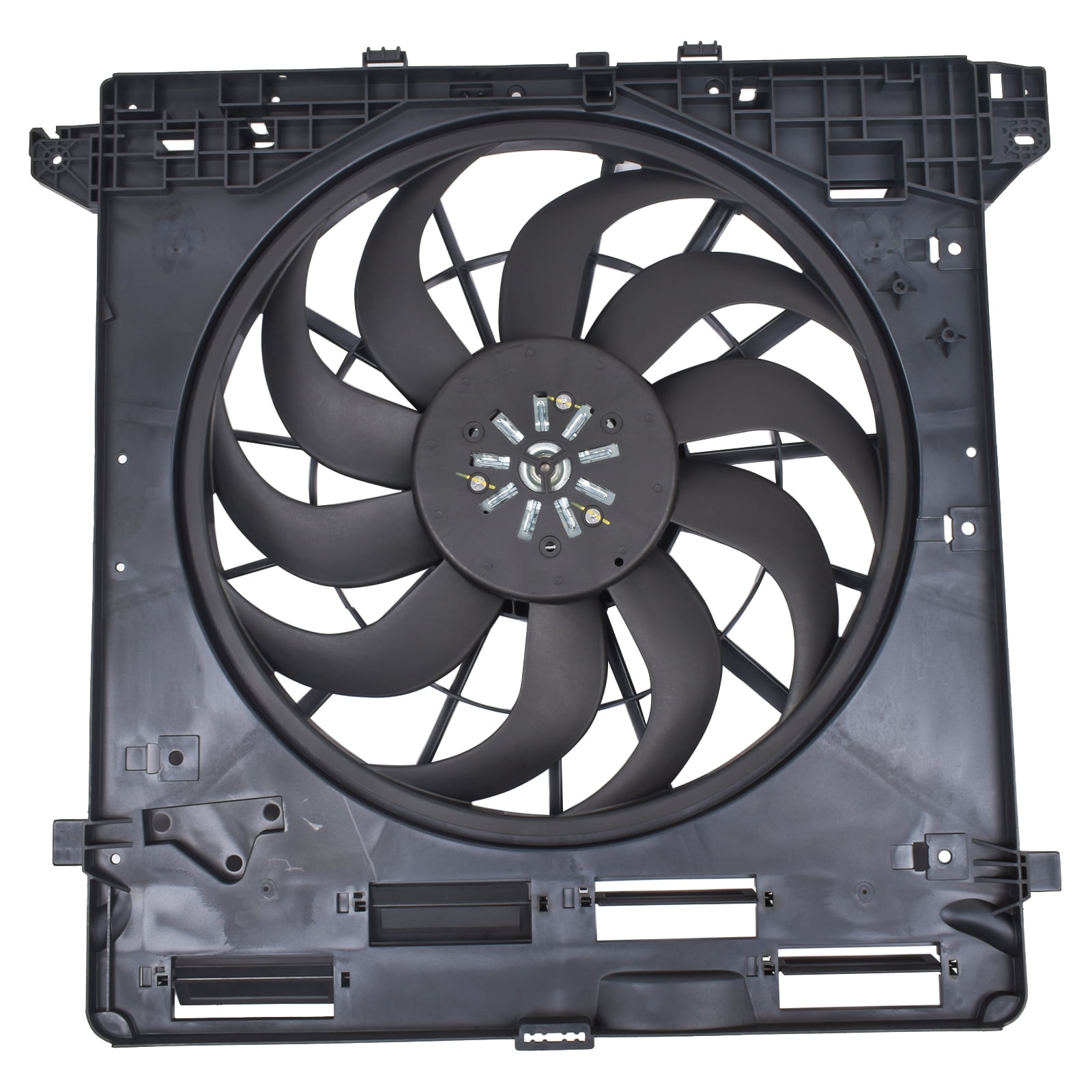 Mustrod Radiator & Condenser Cooling Fan Assembly for 2020-2022 Ford ...