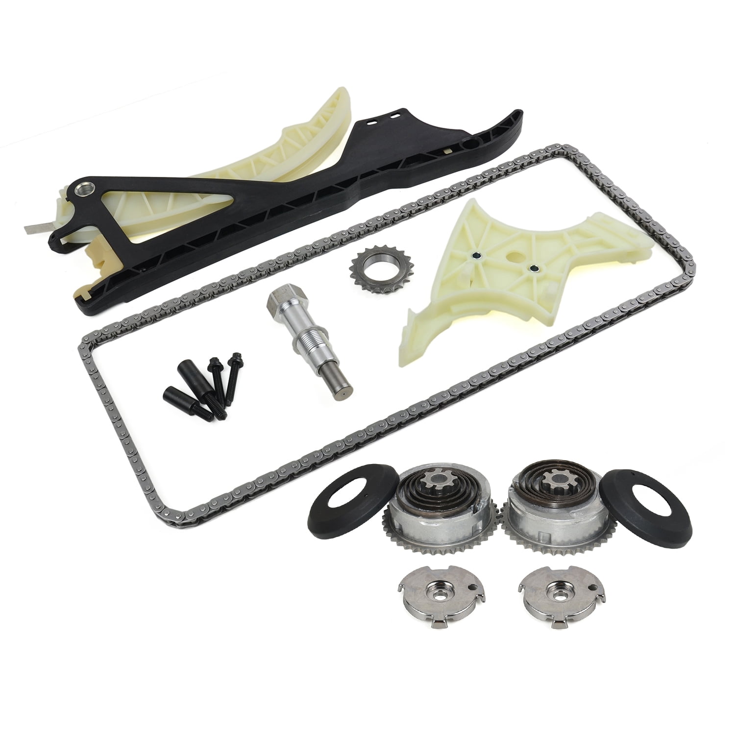 Mustrod Timing Chain Kit & Camshaft Adjuster for BMW E81 E87 E90 E91 ...