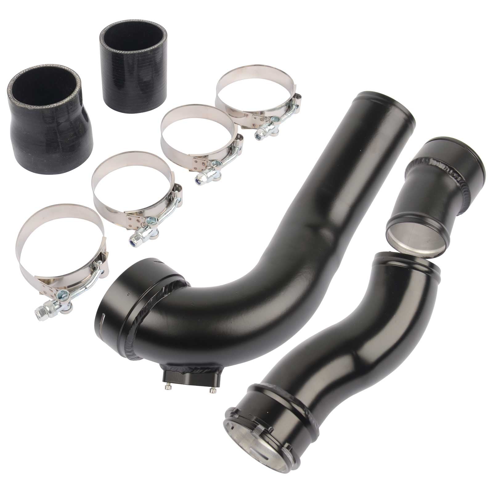 Mustrod Turbocharge Pipe & Boost Pipe Cooling Kit for BMW N55 535i 640i ...