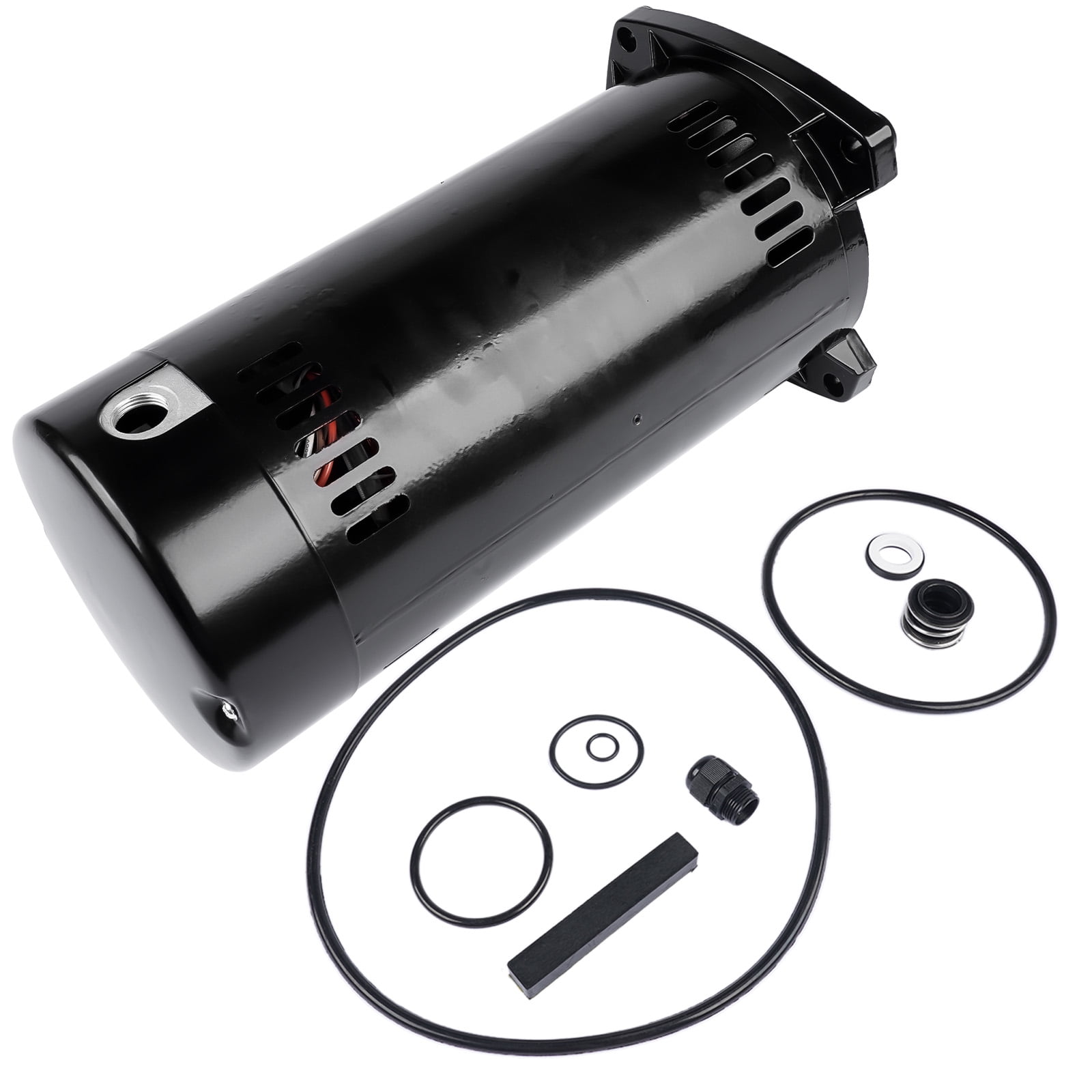 Mustrod USQ1152 Swimming Pool Water Pump Motor 115/230V Square Flange 1 ...