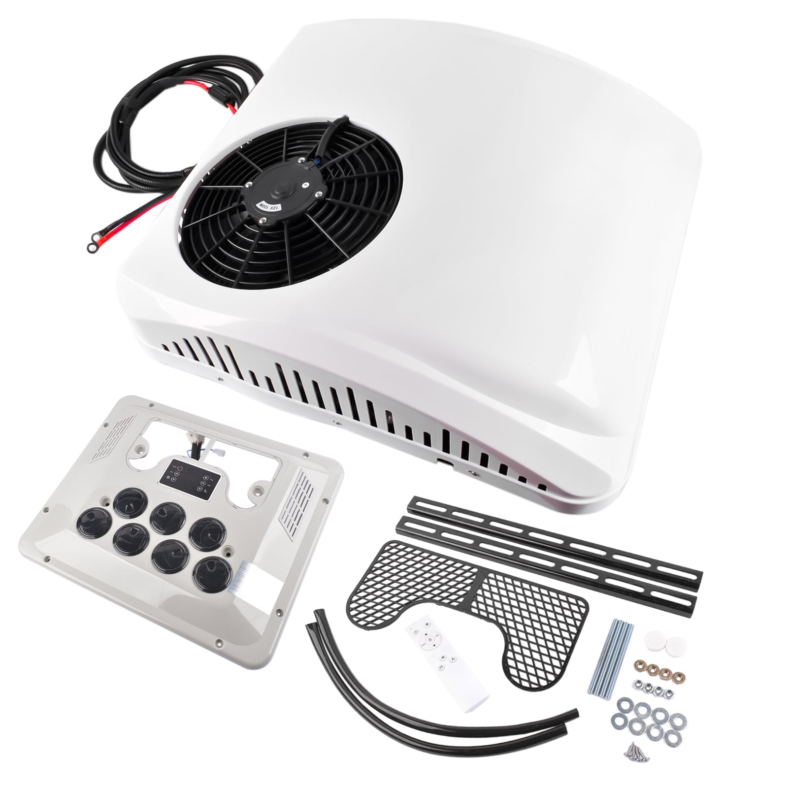 Mustrod Universal Truck RV Air Conditioner Camper Non-Ducted Electric ...