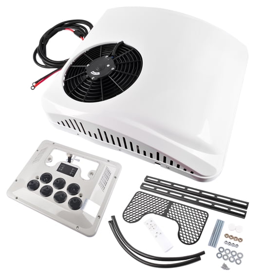 Mustrod Universal Truck RV Air Conditioner Camper Non-Ducted Electric ...