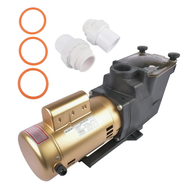 Mustrod W3SP2607X10 Super Pool Pump 1 HP Single Speed 115/230V for ...