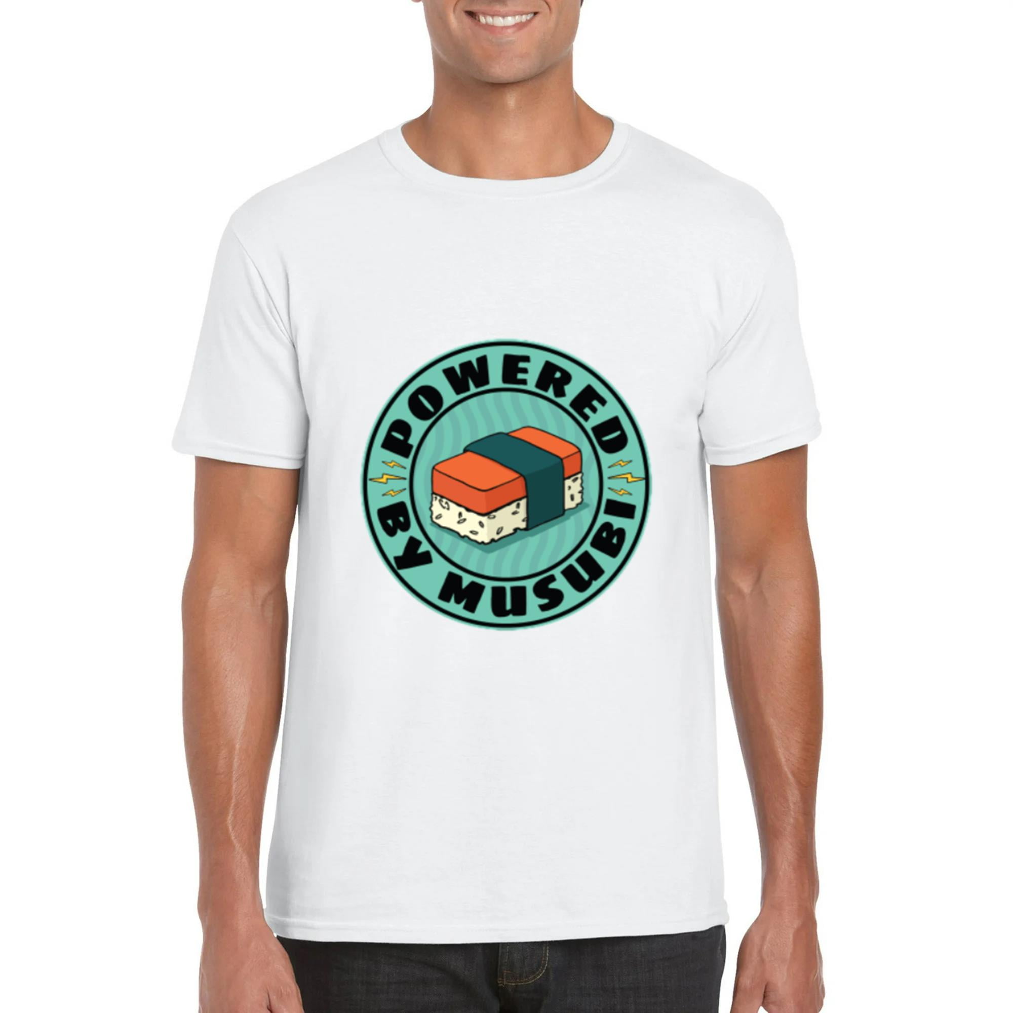 Musubi Kawaii Powered By Musubi Japanese Rice Ball Cute T-Shirt, for ...