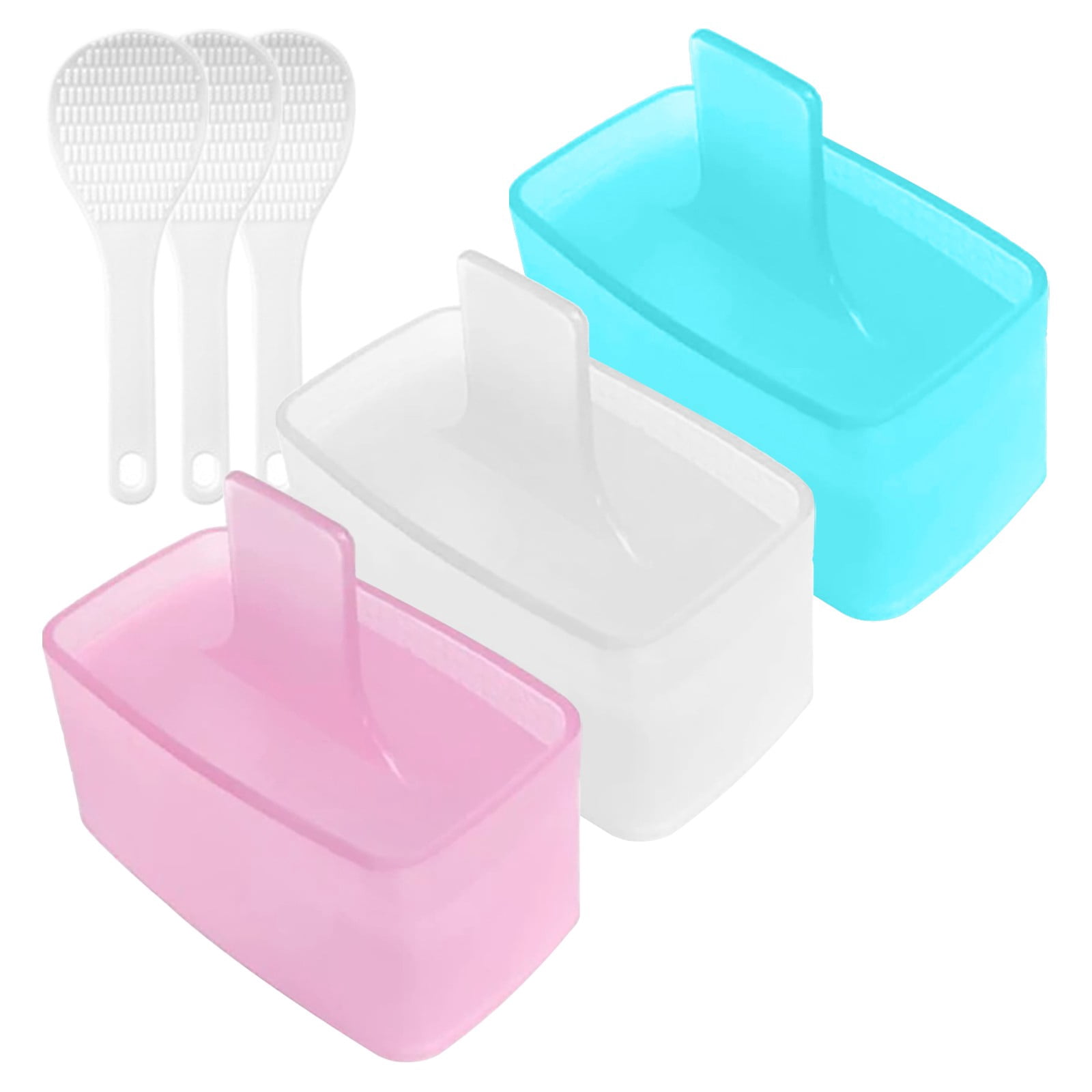 Musubi Mold, 3 Pack Musubi Maker Press, Non-Stick Onigiri Mold Maker ...