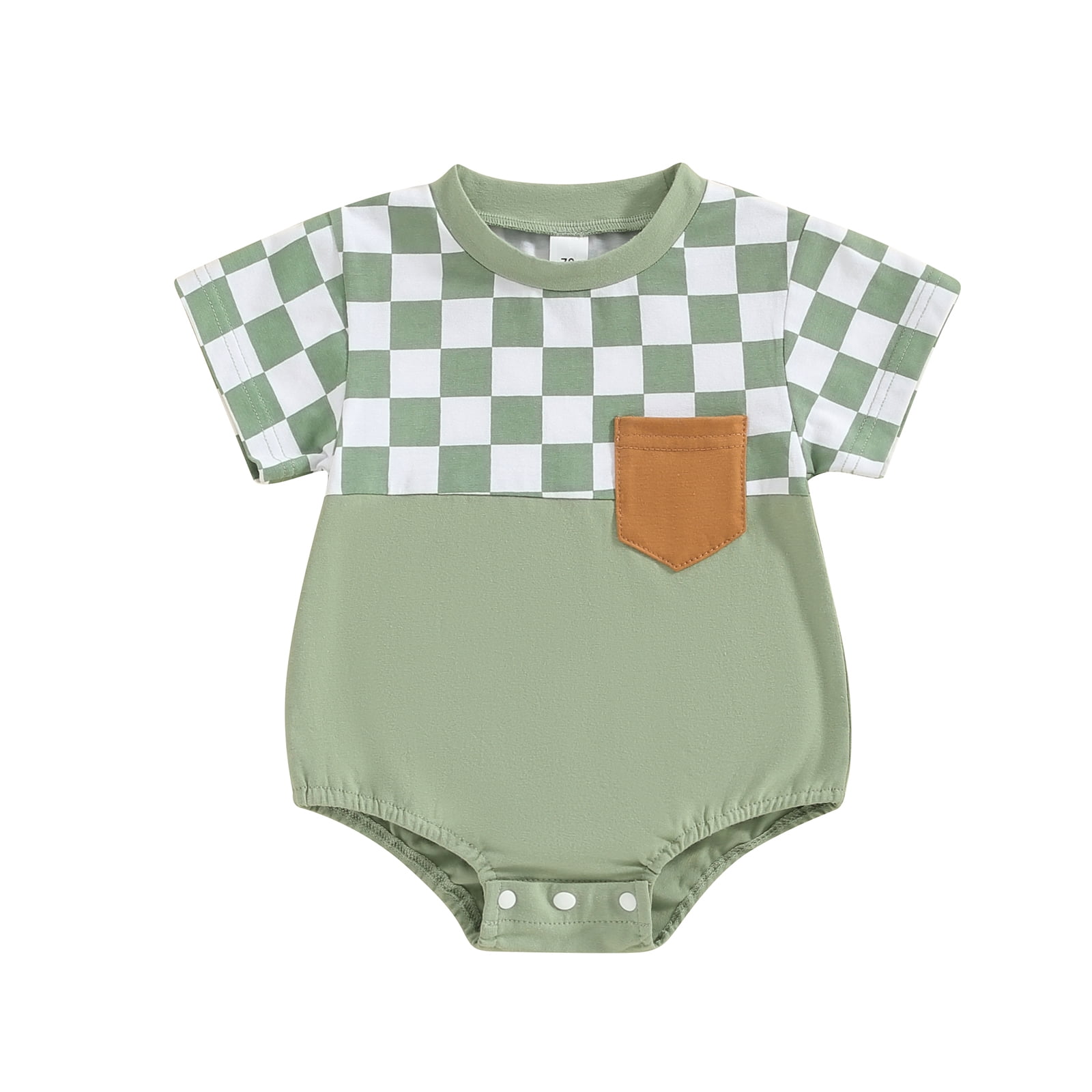 Musuos Baby Boys Summer Romper 3 6 12 18M Infant Short Sleeve Crew Neck ...