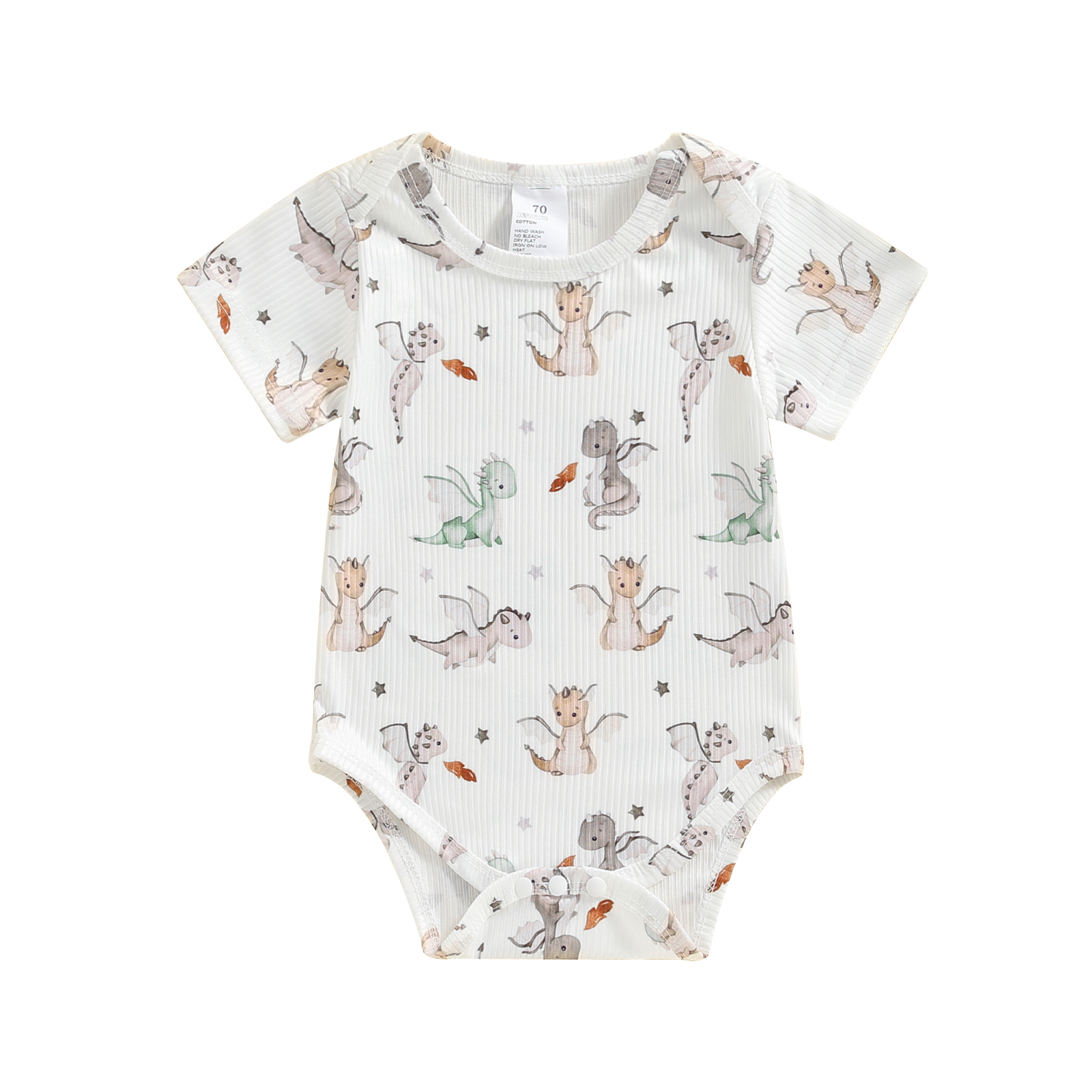 Musuos Baby Casual Romper, 0-18Months Short Sleeve Crew Neck Animal ...