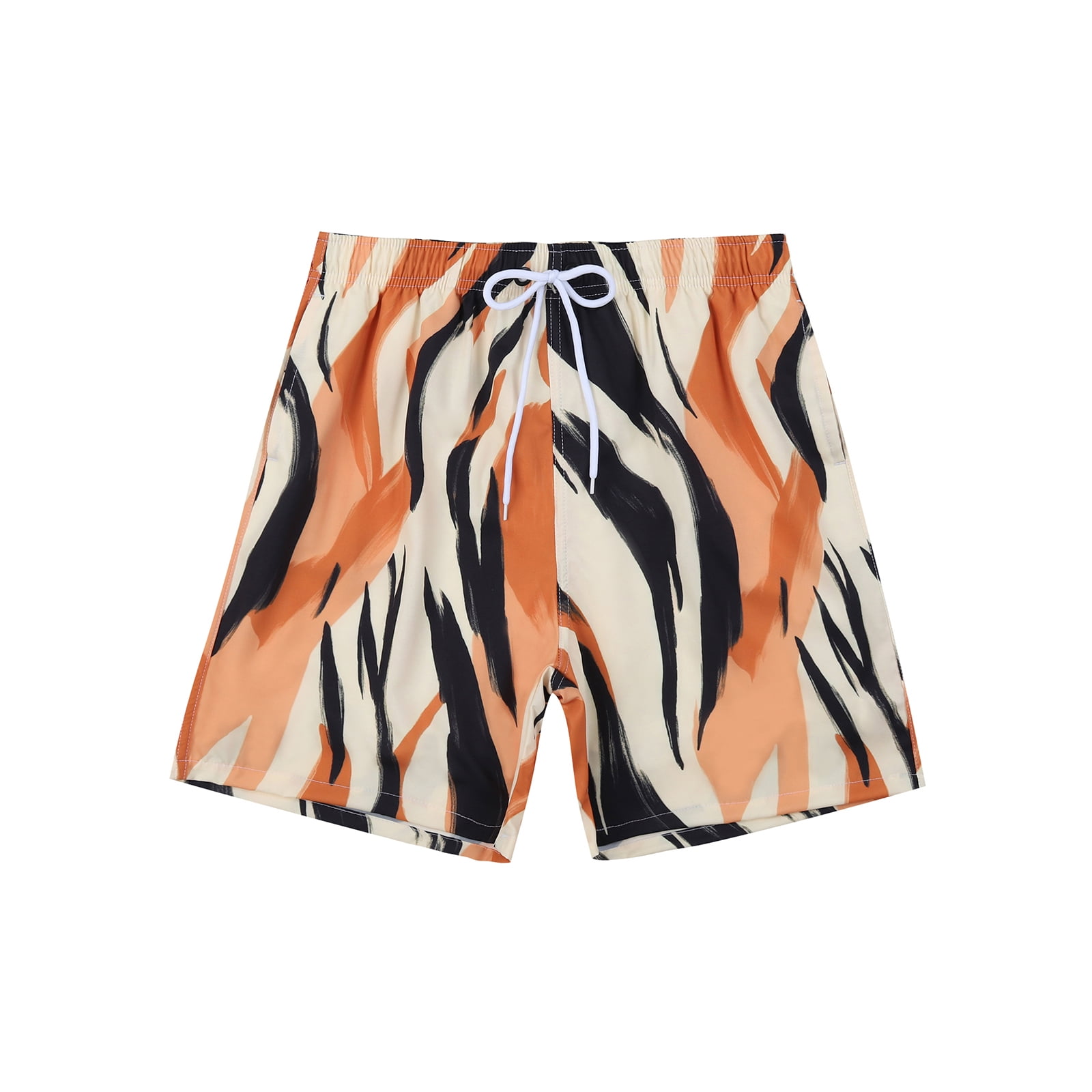 Musuos Father And Son Matching Swimwear Summer Fashion Print Swim ...