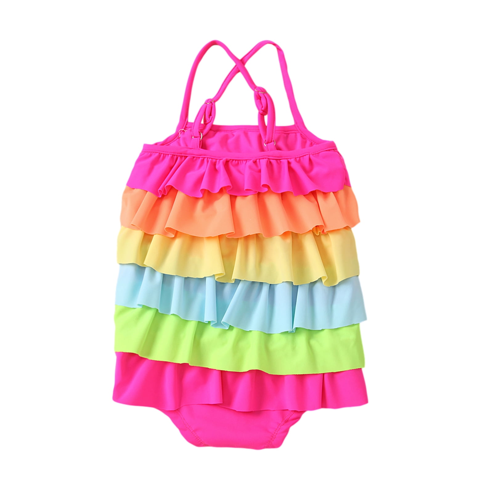 Musuos Little Girls Cute Summer Swimwear 18M 24M 3Y 4Y 5Y 6Y Fashion ...