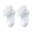 Jefferies Socks Little Dressy Girls' Princess Lace Trim Ruffle TuTu ...