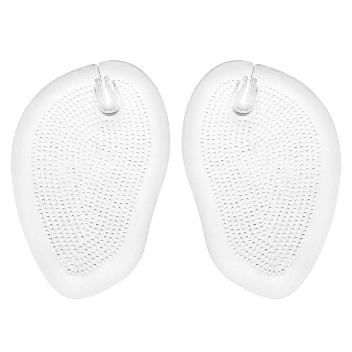 Mutably 2 Pairs Non Thong Inserts Pads- Flops Forefoot Protectors Clear ...