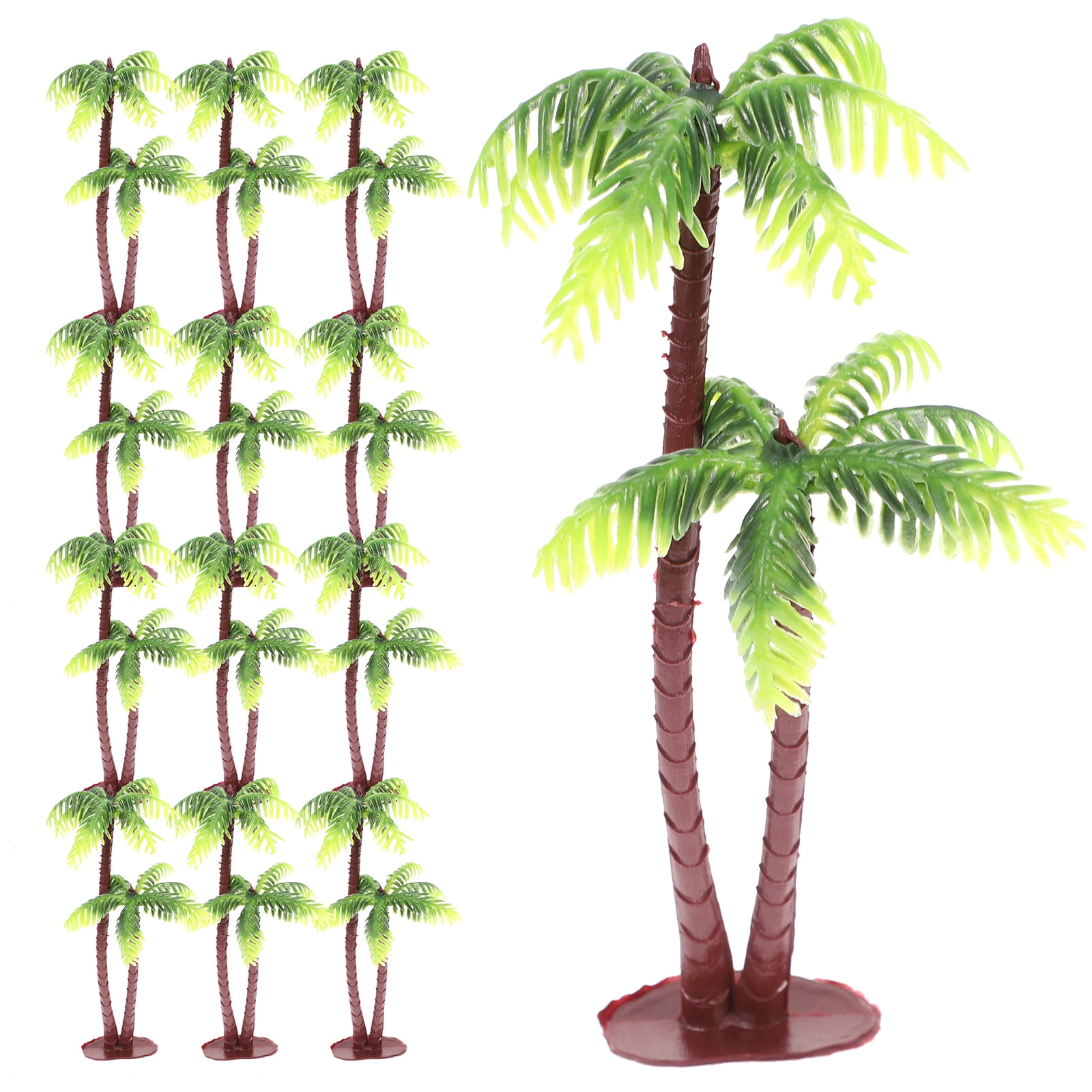 OFFIGAM Mini Palm Tree 24PCS Landscape Decorations for Dollhouses ...