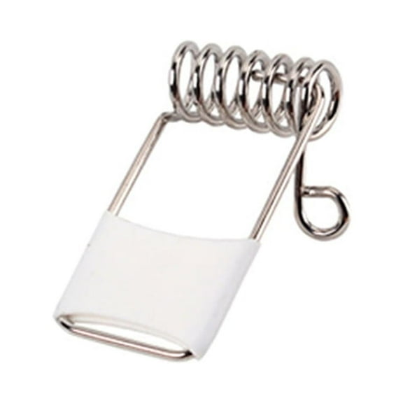 Uxcell 26mmx14mm Photo Frame Metal Spring Turn Clip Hanger Siver Tone ...