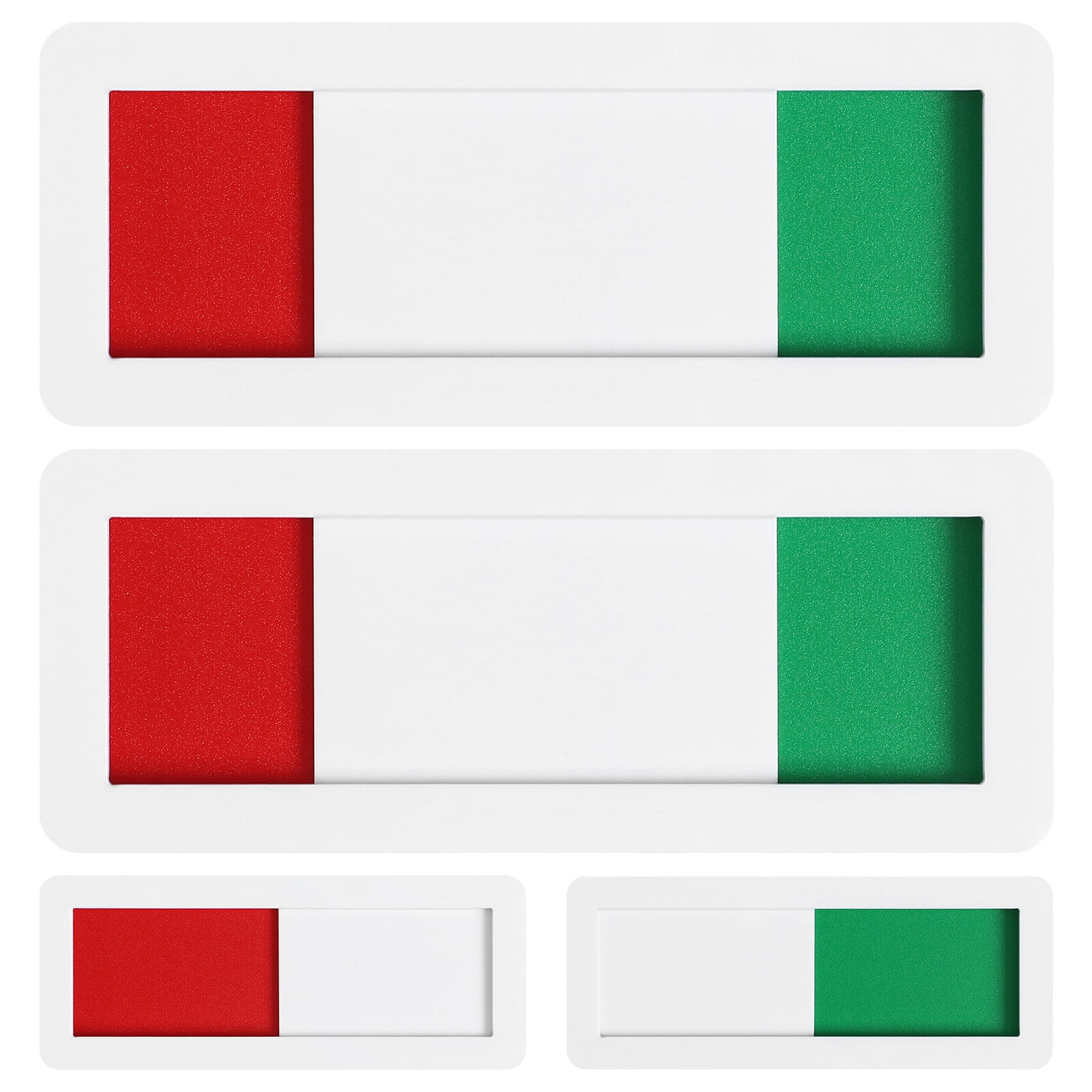 Mutably 4 Pcs Vacant Occupied Signs Privacy Signs Slider Door Indicator ...