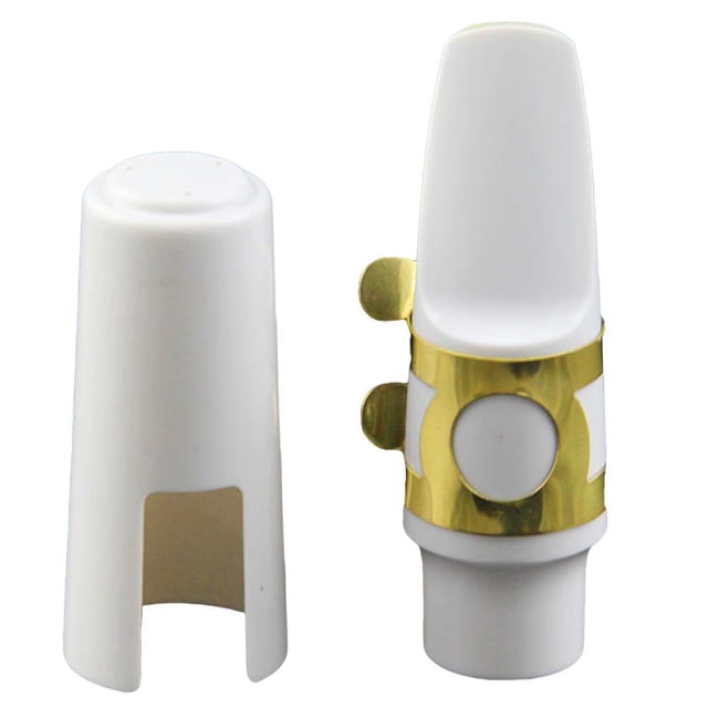SWETRACE Saxophone Neck Strap Alto Sax Mouthpiece 1 Set White - Walmart ...