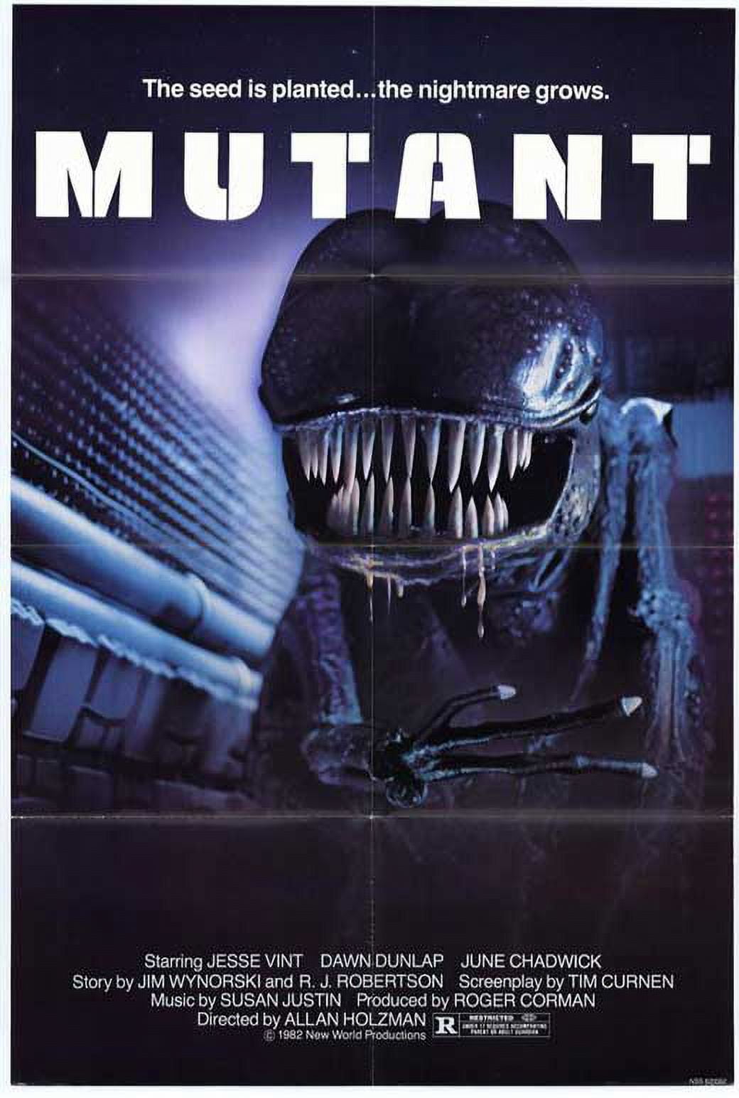 Mutant POSTER (27x40) (1984) (Style B) - Walmart.com