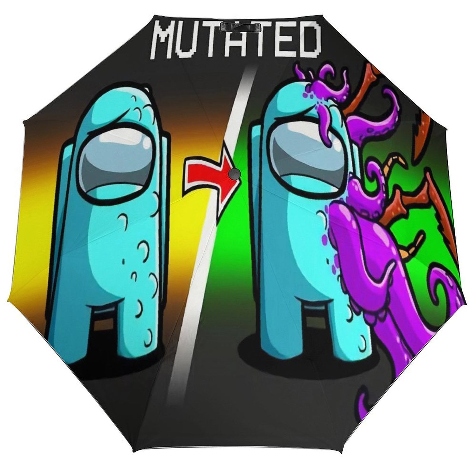 Mutated Imposter in Among Us Inverted Umbrella,Large Windproof ...