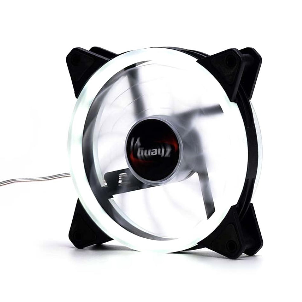 Mute RGB LED Lights Computer PC Case Cooling Fan Cooler Heat ...