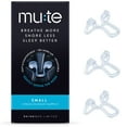 Mute Snoring Nasal Dilator | Small 3 Pack | Snore Less & Sleep Better ...