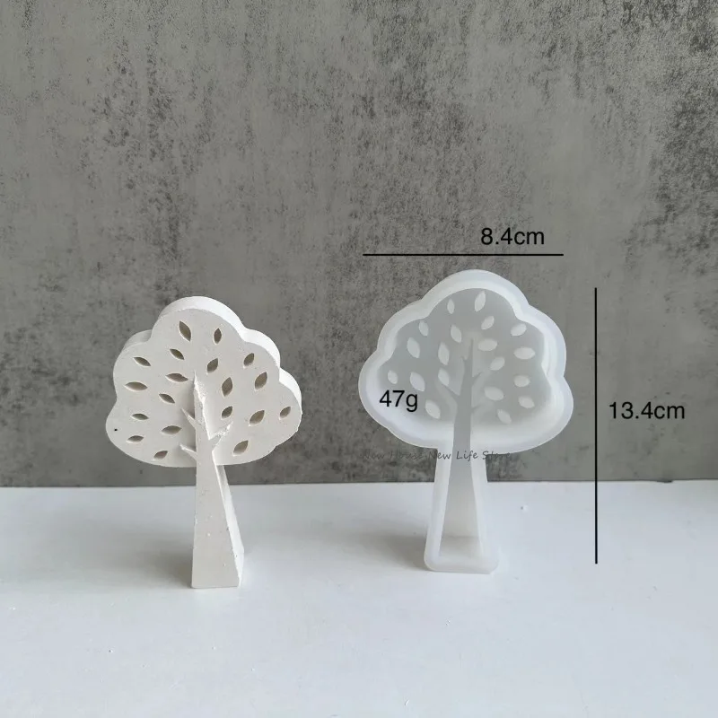 Muti-styles Tree Silicone Molds Simple Tree Candle Mold Forest Trees ...