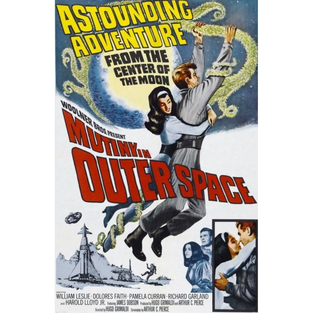 Mutiny In Outer Space Movie Poster Masterprint - Walmart.com