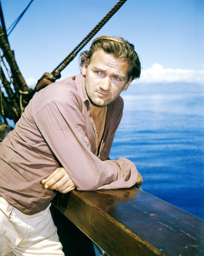 Mutiny on the Bounty Percy Herbert portrait on ship 24x36 Movie Poster ...