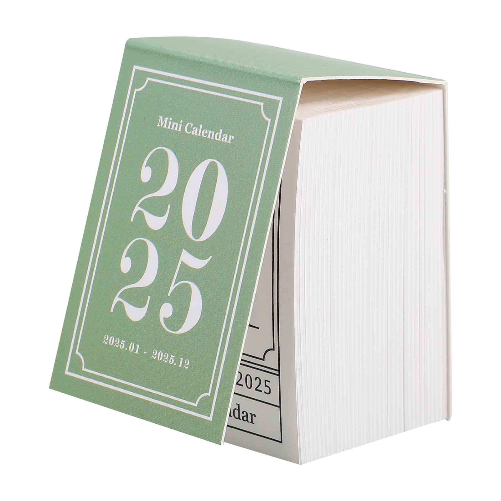 Mutmorningal 1 Book Desk Calendar Small 2025 Calendar Retro Miniature ...