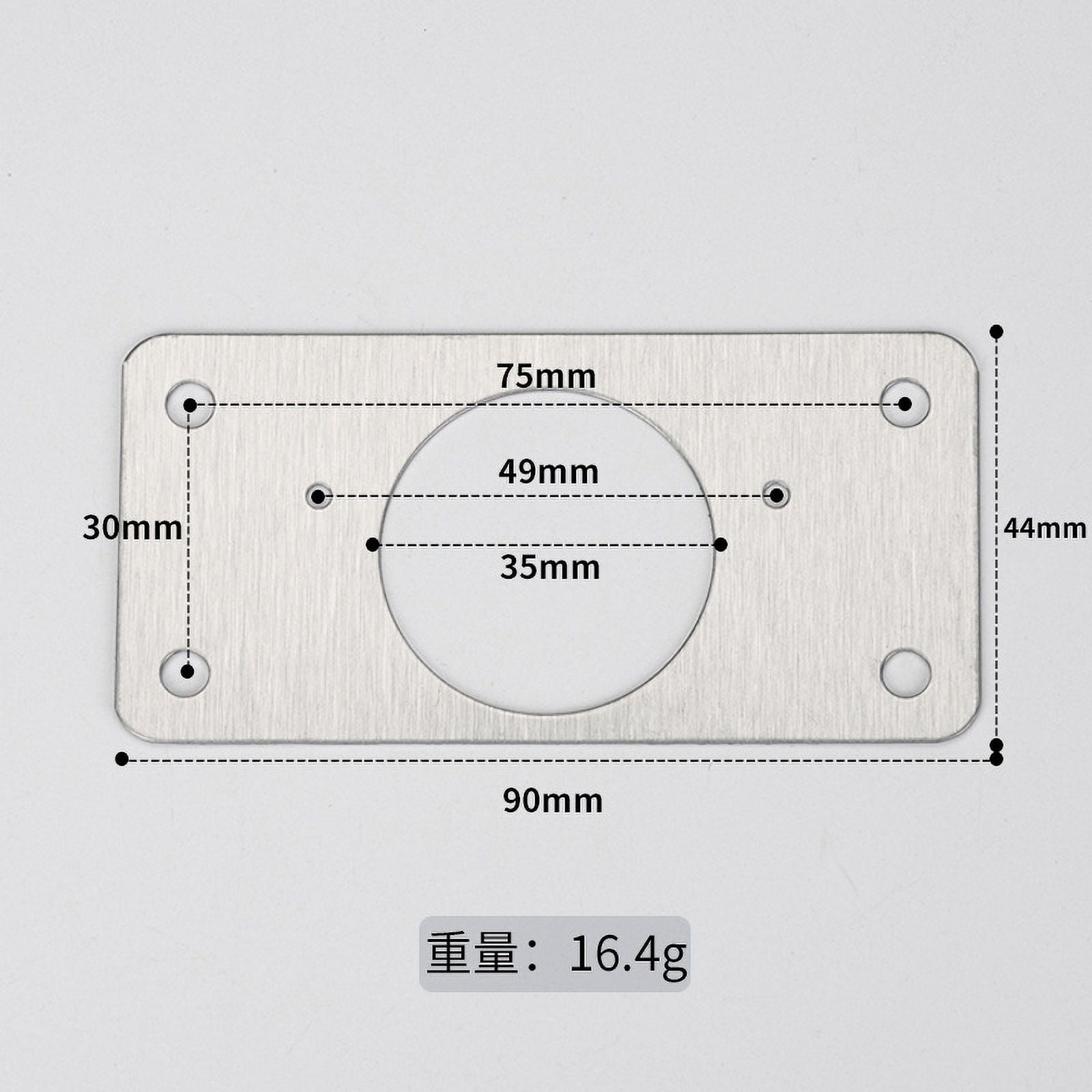 Mutmorningal 1 Set Cabinet Hinge Door Frame Repair Kit Door Hinge ...