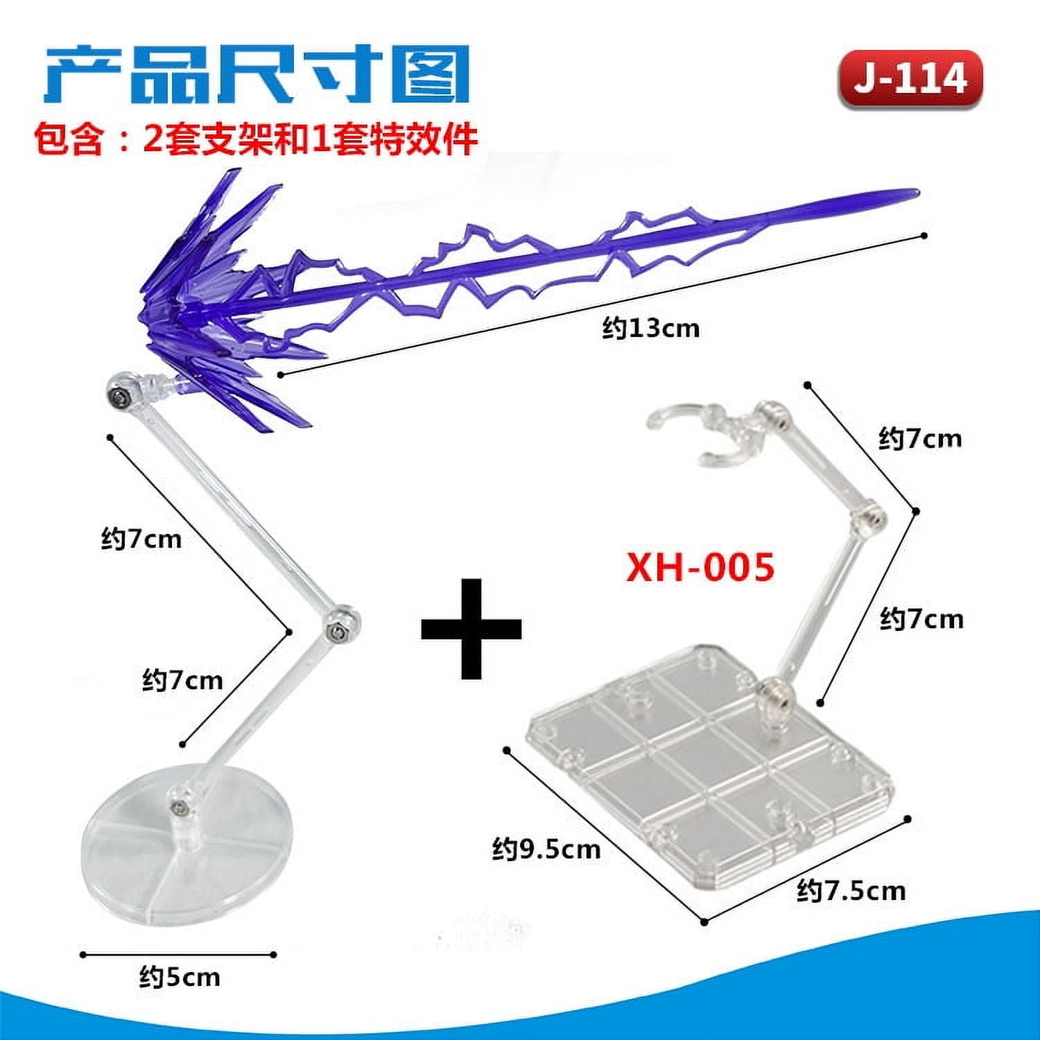 Mutmorningal 1 Set Of Action Figure Display Stand With Effect Anime ...