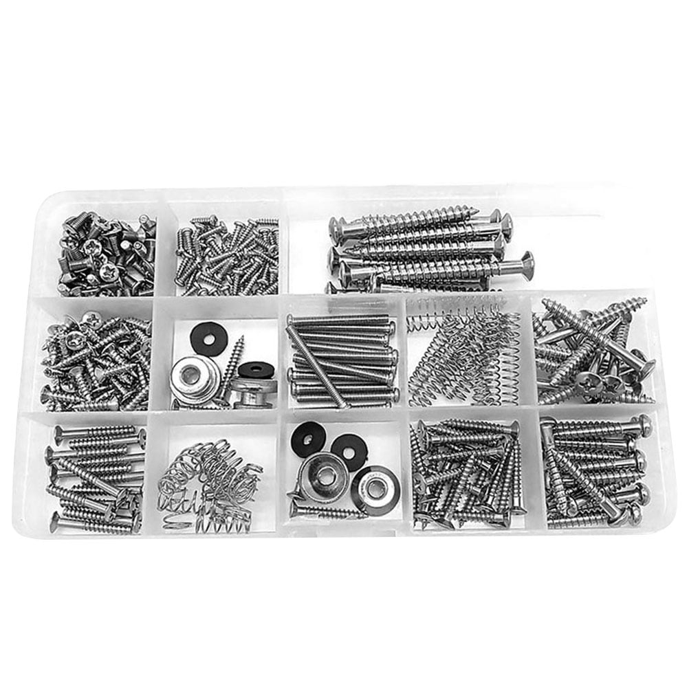 Mutmorningal Stainless Steel Guitar Repair Screws Kit - 1 Set of Guitar ...