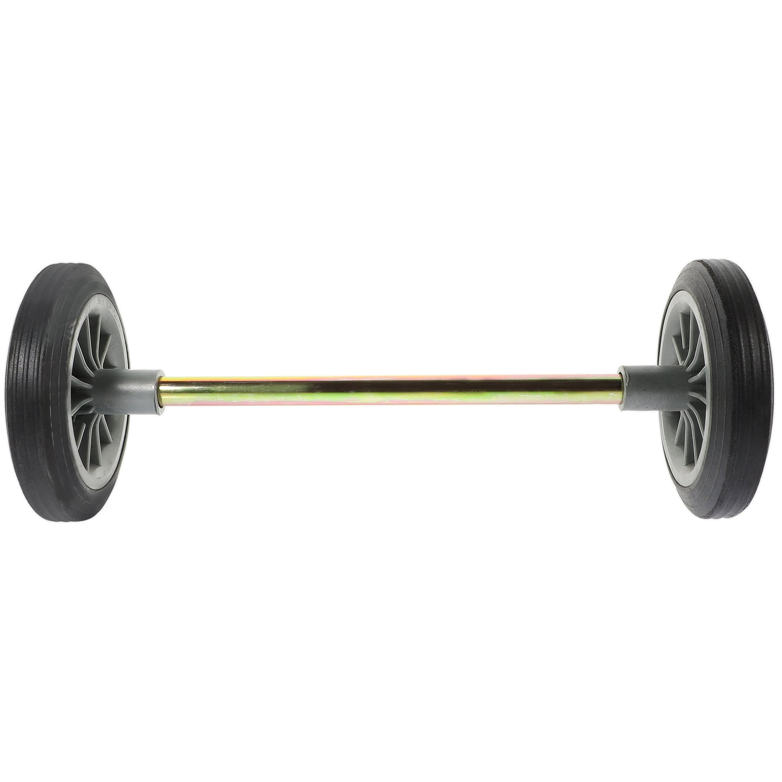 Mutmorningal Replacement Rubber Wheel for Trash Can with Hollow Shaft ...