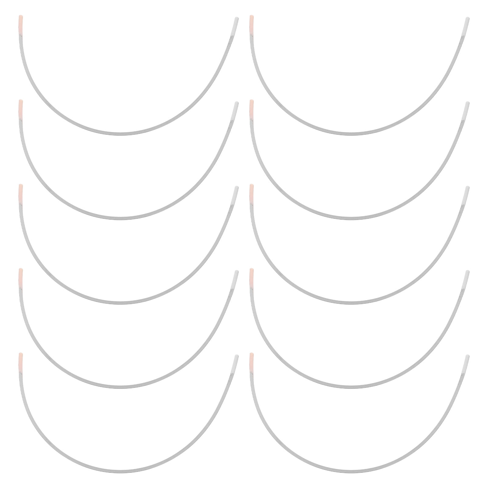 Mutmorningal 10 Pairs Stainless Steel Underwire for Bras, Supportive ...